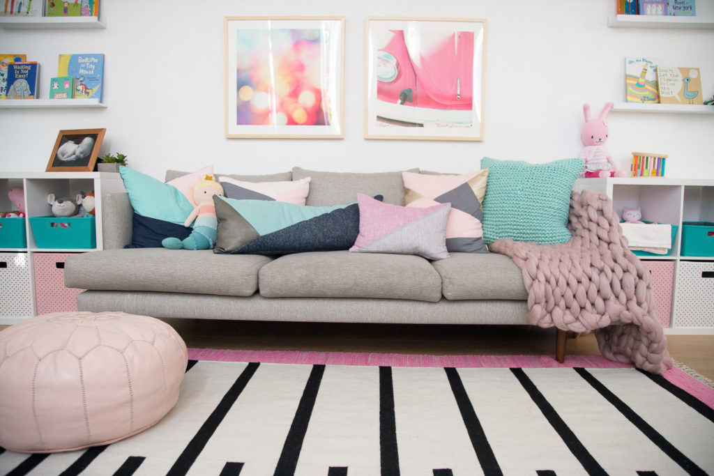 A Cotton Candy Kids Room For Two - Kismet House
