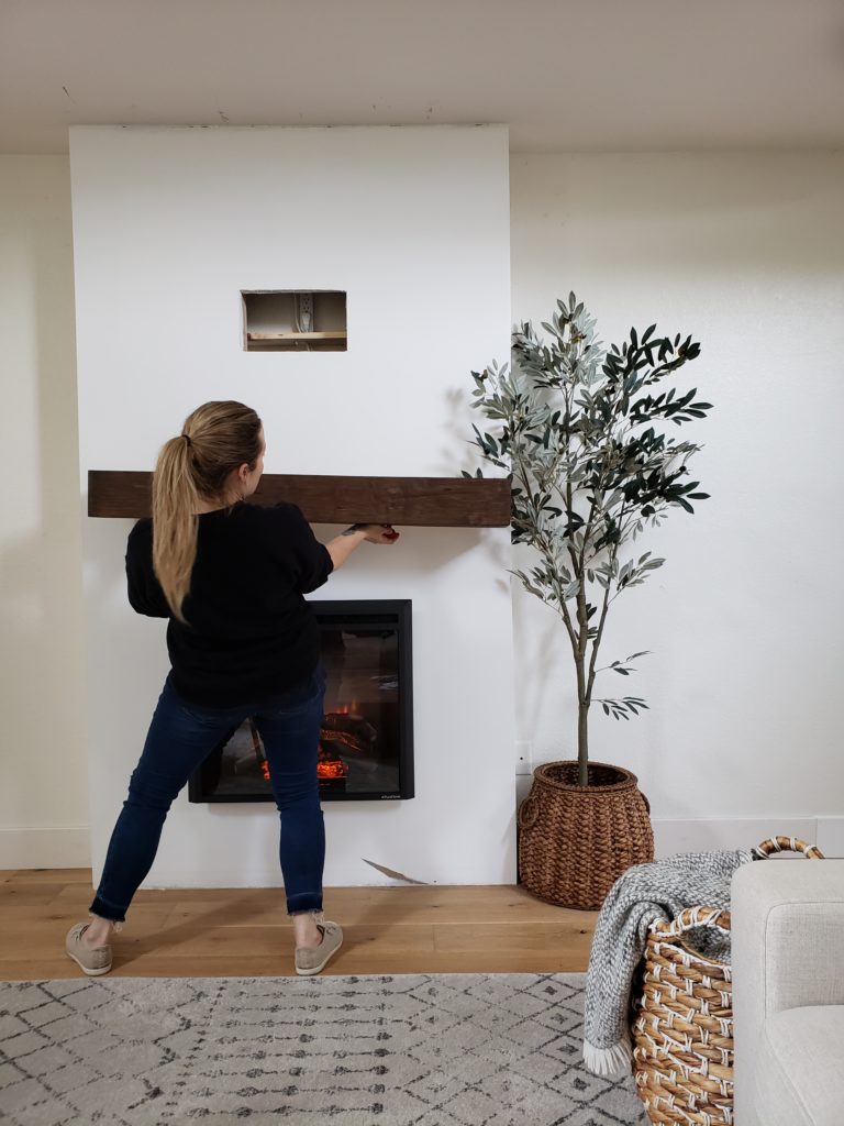 DIY Electric Fireplace How-To Tutorial - Kismet House