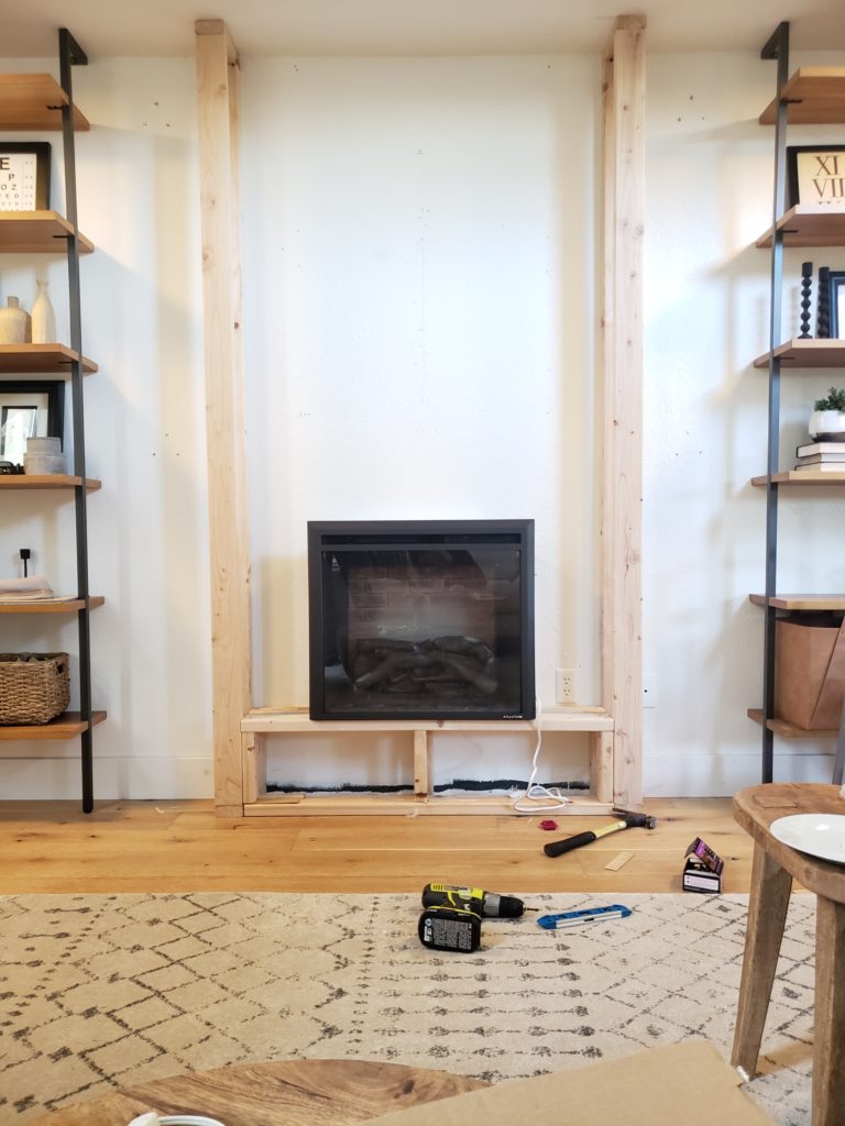 DIY Electric Fireplace How-To Tutorial - Kismet House