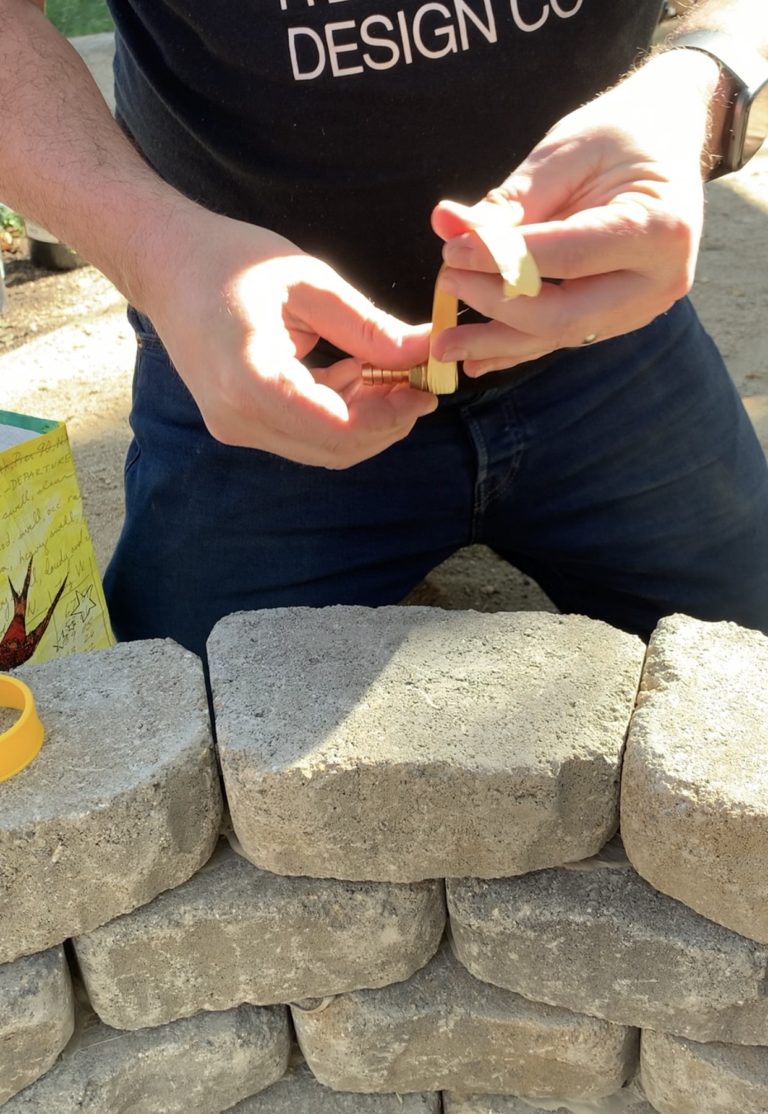 DIY Propane Fire-Pit - Kismet House